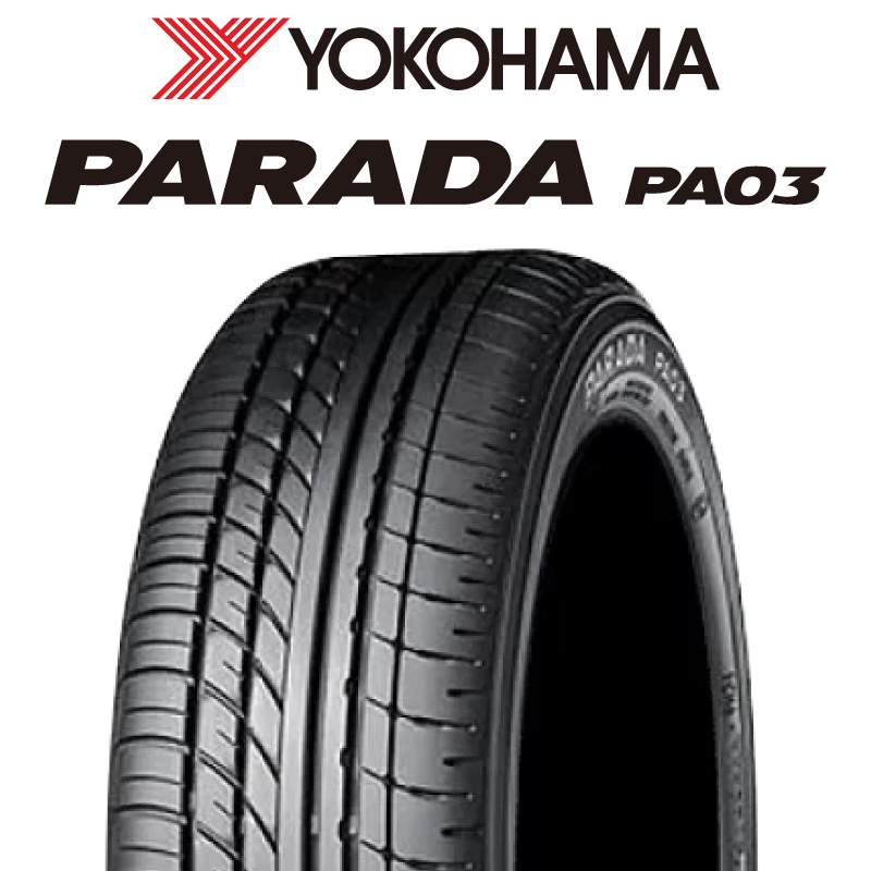 E5191 ヨコハマ PARADA PA03 165/55R14 95*93 の詳細情報 | タイヤスクエアミツヤ