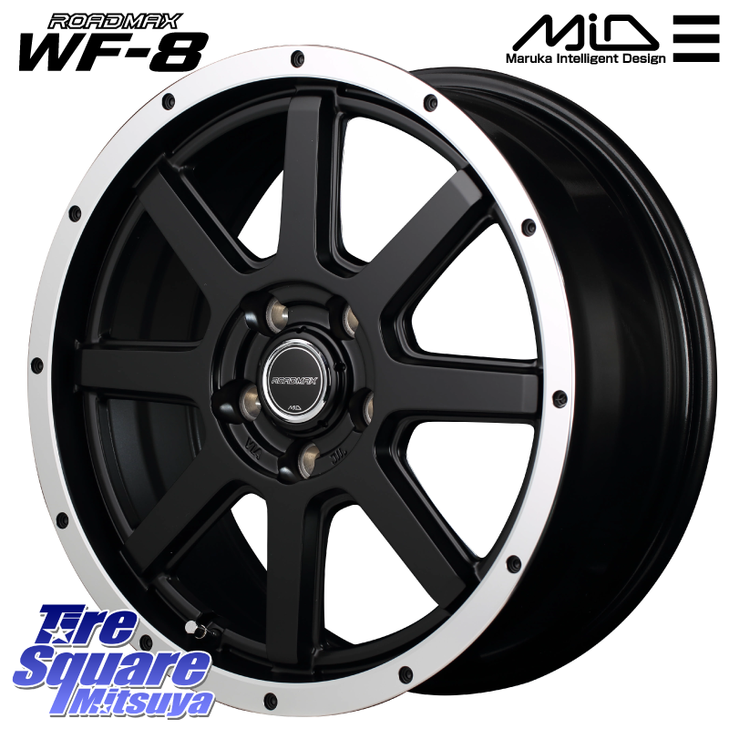 MANARAY MID ROADMAX WF-8 WF8 ロードマックス ホイール 17インチ の詳細情報 | タイヤスクエアミツヤ